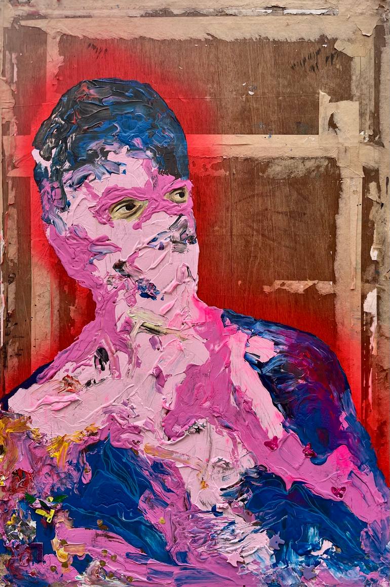 Who Cares Painting by David Tipping | Saatchi Art