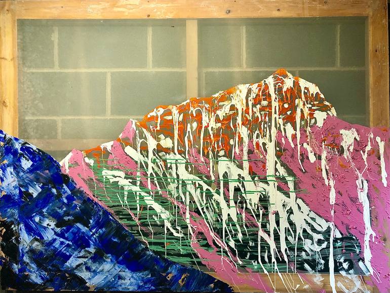 Beyond Mountain Painting by David Tipping | Saatchi Art