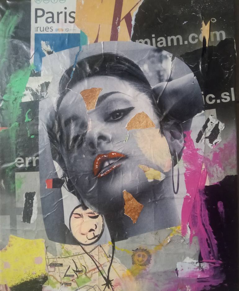 I love Paris Painting by Scala Roberto | Saatchi Art