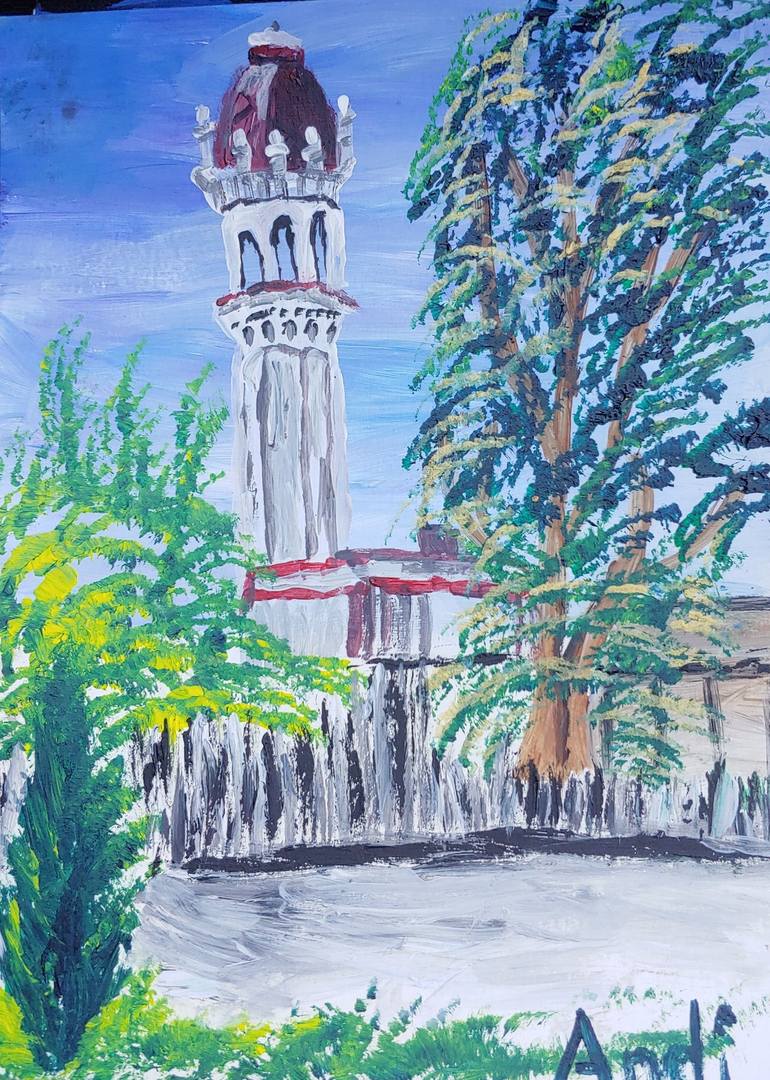 Downtown Painting by Deborah Andi Allen | Saatchi Art