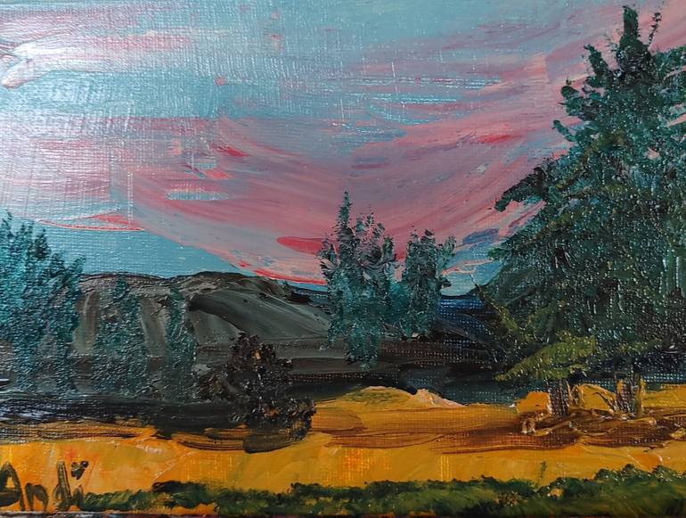 Sky Theory Painting by Deborah Andi Allen | Saatchi Art