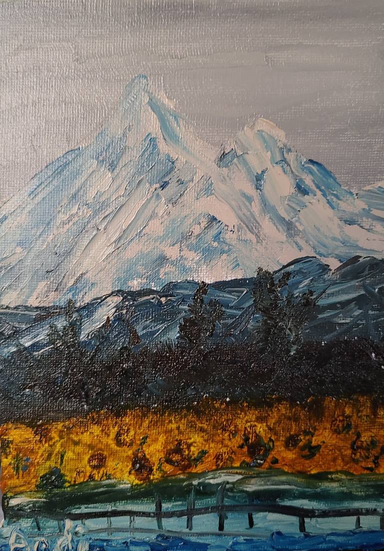 Grey Skies Painting by Deborah Andi Allen | Saatchi Art