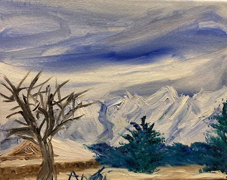 White Frosting Painting by Deborah Andi Allen | Saatchi Art