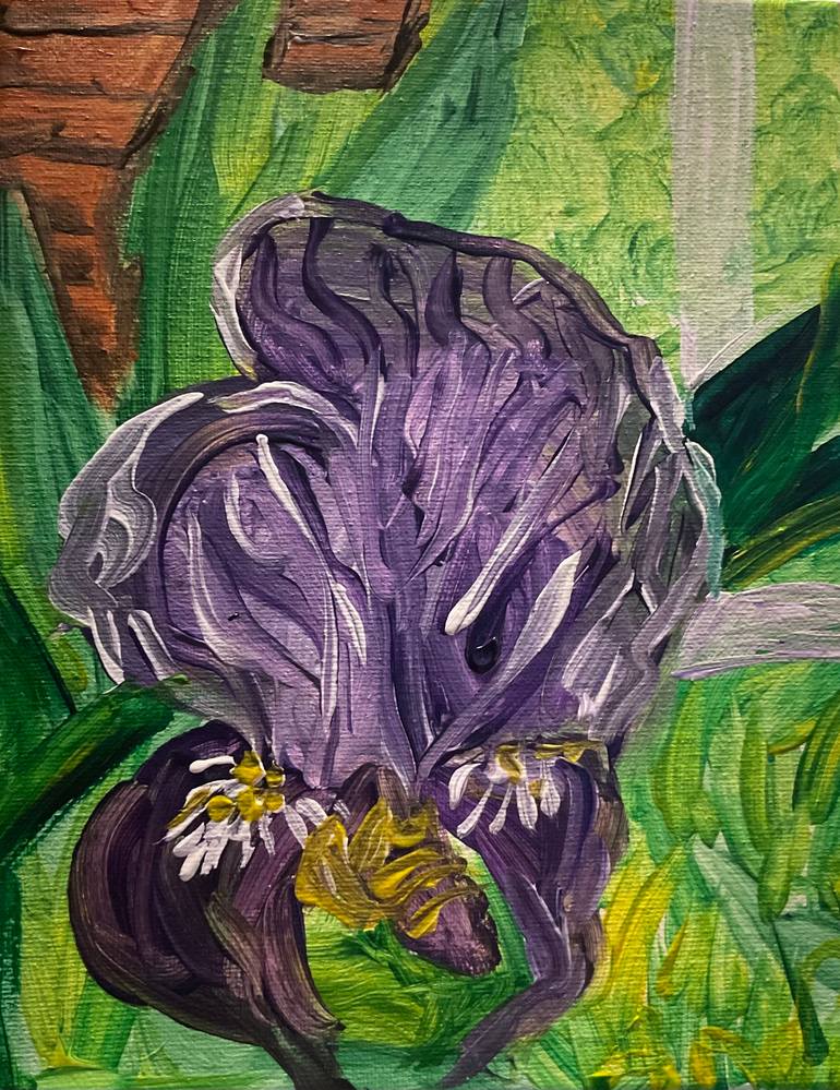 Purple Painting by Deborah Andi Allen | Saatchi Art