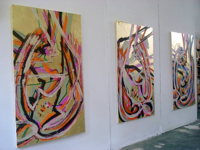 In the Studio Painting by Hjalmar Leander | Saatchi Art