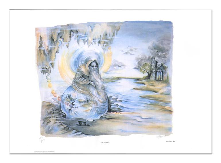 The Hermit [Fine Art Print] Printmaking by Kim Poor | Saatchi Art