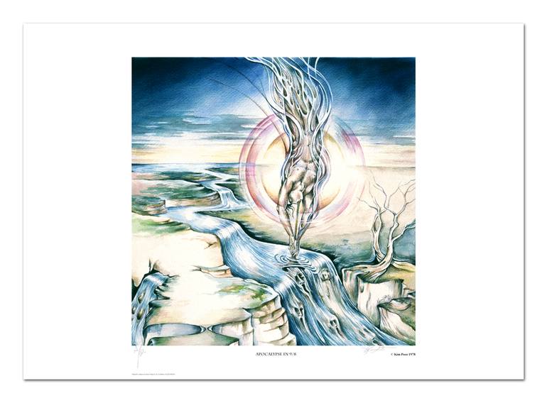 Apocalypse In 9/8 [Fine Art Print] Printmaking by Kim Poor | Saatchi Art