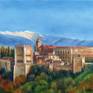 THE ALHAMBRA PALACE Painting by Gordon Whiting | Saatchi Art