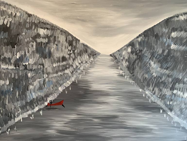River Story Painting by David Weiss | Saatchi Art