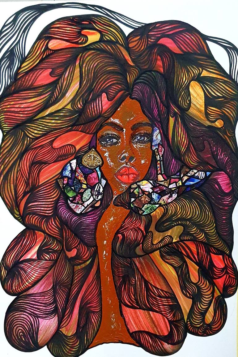 DESIRE Painting by Jessica Soares | Saatchi Art