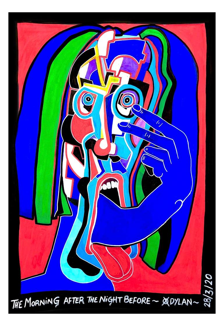 The Morning after the Night Before Painting by Dylan Gill | Saatchi Art