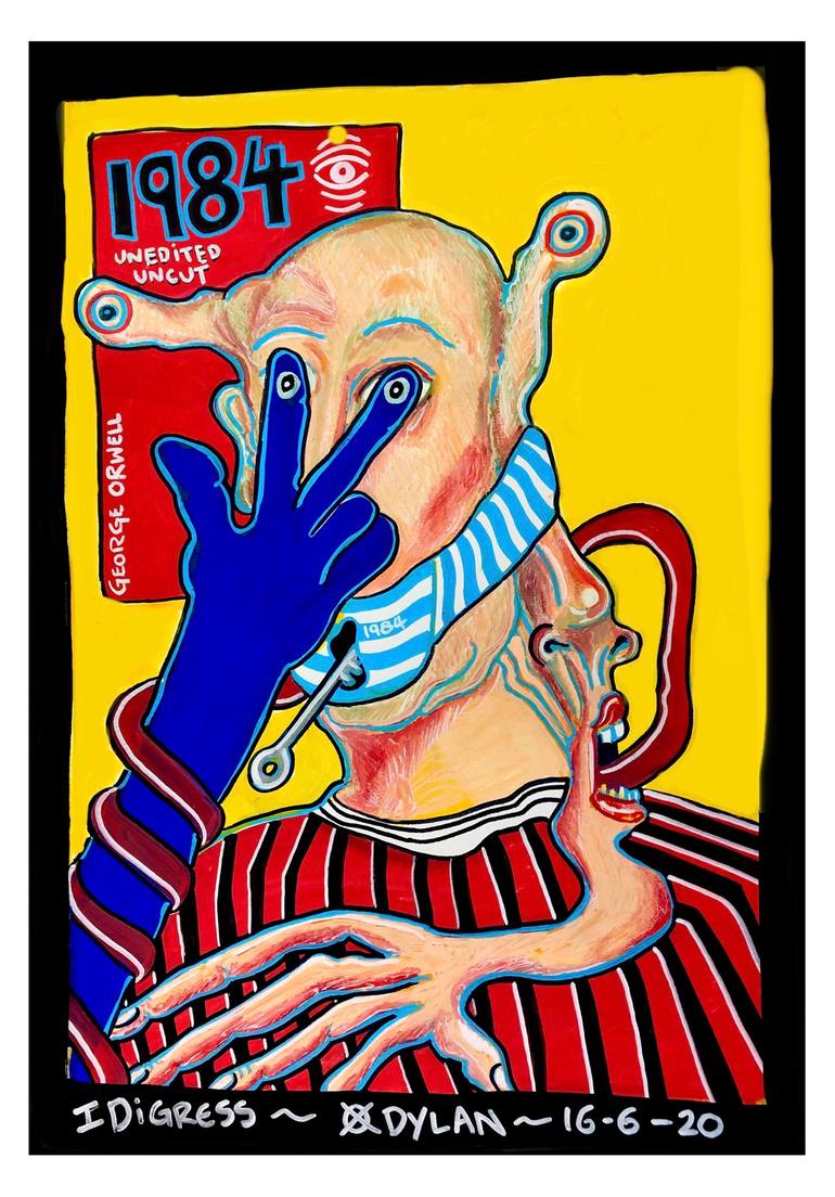 I Digress Painting by Dylan Gill | Saatchi Art