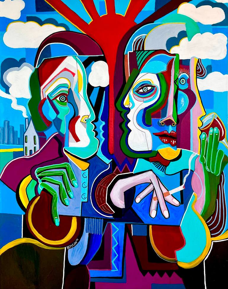 Destiny Prevails Painting by Dylan Gill | Saatchi Art