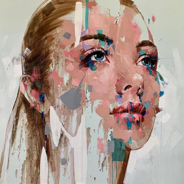 Lakes on Jupiter Painting by Jimmy Law | Saatchi Art