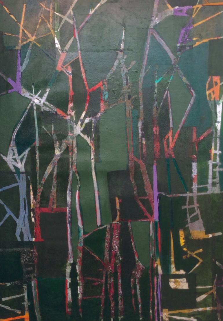 Branches Painting by Heloisa Botelho | Saatchi Art