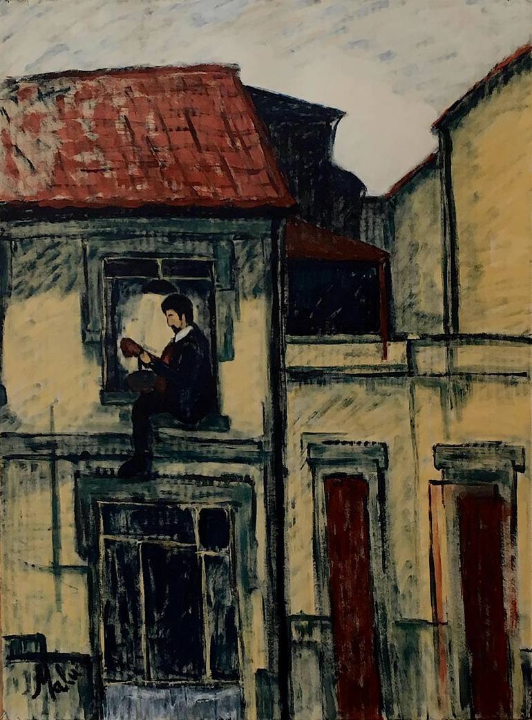 The Trobadeur Drawing by Malu Ribeiro | Saatchi Art