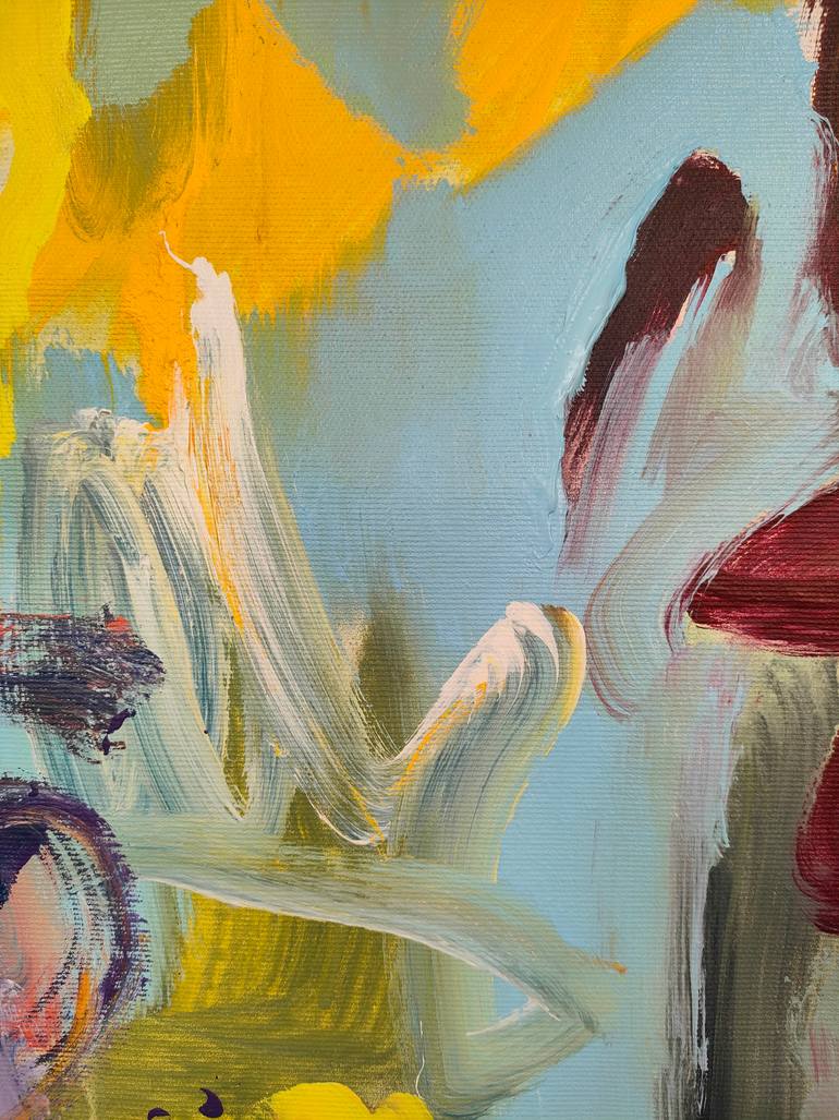 Happy life Painting by Emily STARCK | Saatchi Art