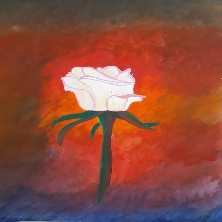 symbol of love Painting by Vidhi Panchal | Saatchi Art