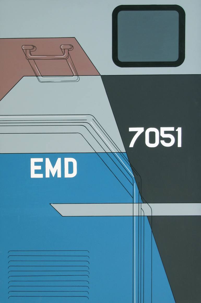 EMD 7051 Painting by Evandro Muti | Saatchi Art