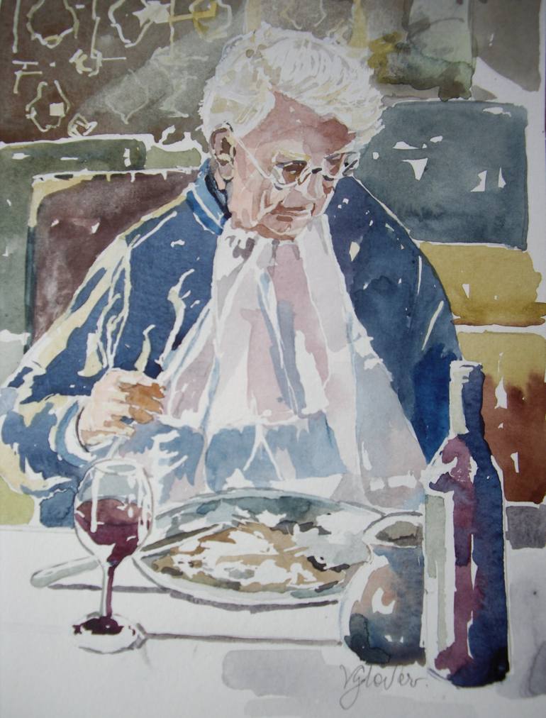 The Bon Vivant Painting by Victoria Glover | Saatchi Art