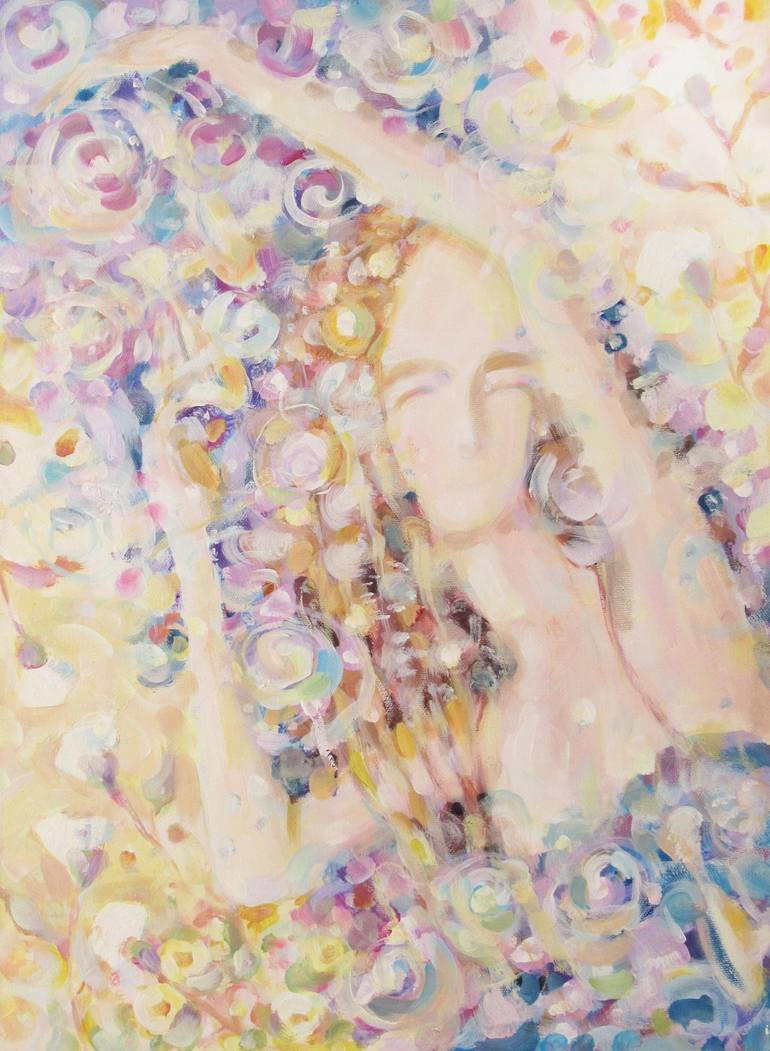 River Painting by Maria Dmitrieva | Saatchi Art