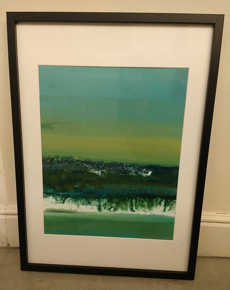 Calm Waters Painting by Jessica Livsey | Saatchi Art