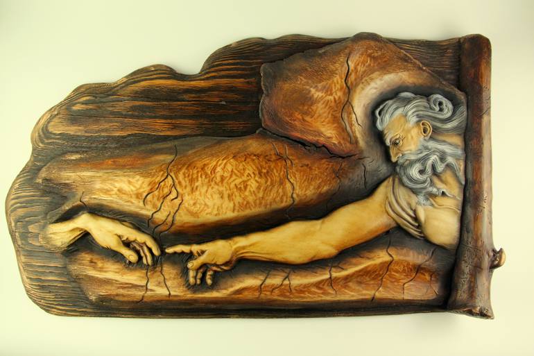 The creation of Adam Sculpture by Valentyna Bobrova | Saatchi Art