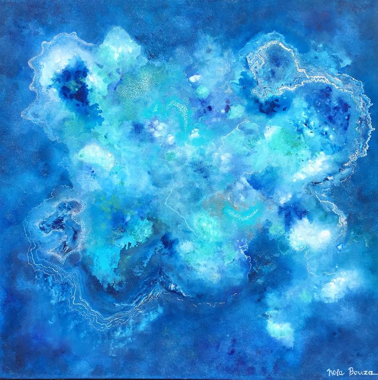 Deep inmensity Painting by Nola Bouza | Saatchi Art