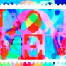 Love Graffiti Postage Stamp Photography by Deborah Pendell | Saatchi Art
