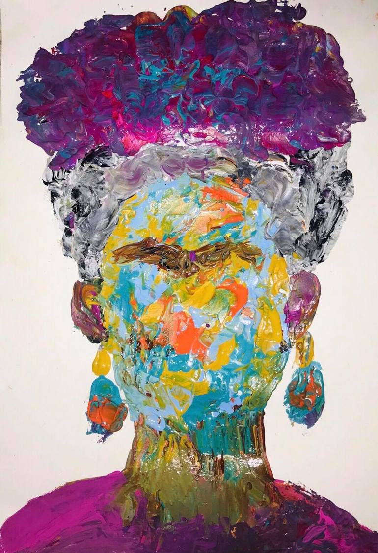 FriKa Painting by MJ Guerra | Saatchi Art