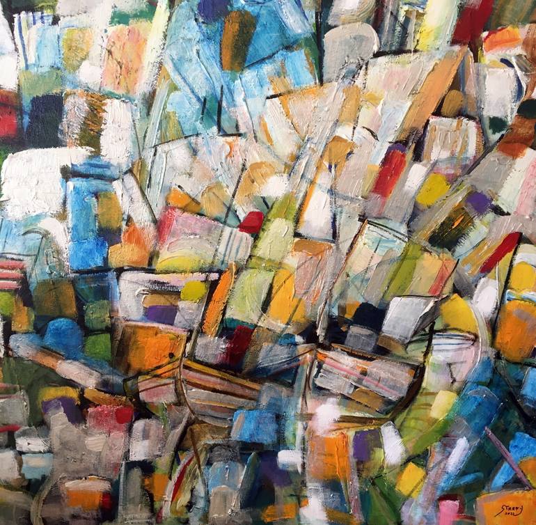 OFERENDA IEMANJÁ Painting by Leo Strand | Saatchi Art