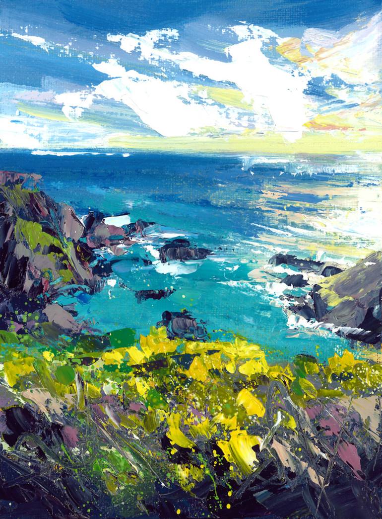 Wild & Free Painting by Rachel Painter | Saatchi Art