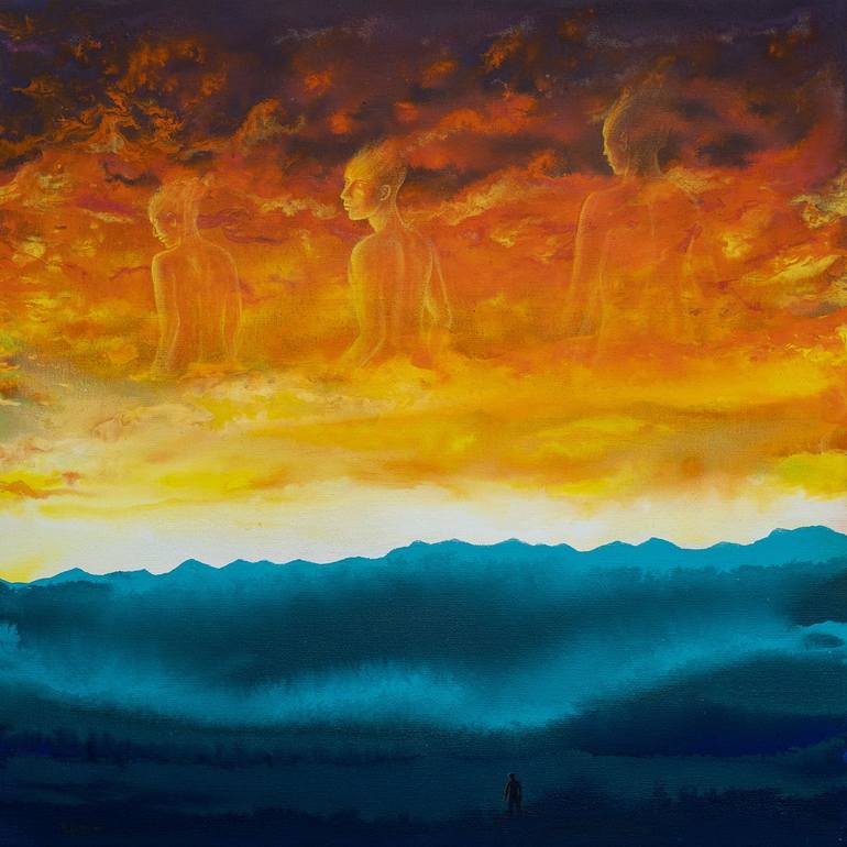 Watchmen Painting by Roque Reyes | Saatchi Art