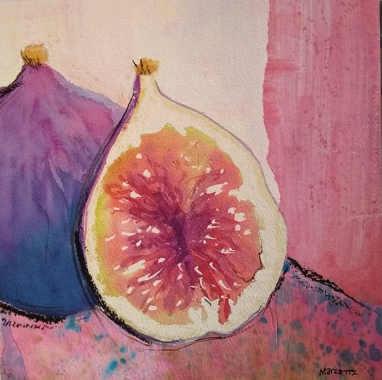 Figs Collage by Jeff Mishra-Marzetti | Saatchi Art