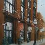 Distillery at Christmas Painting by Sheila Romard | Saatchi Art