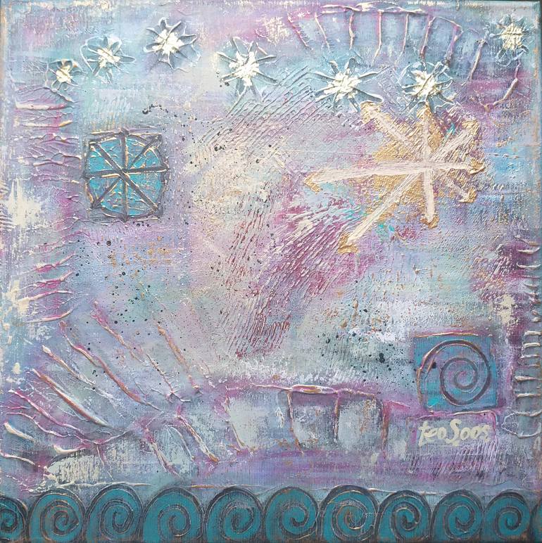 The Evening Star Painting by Teo Soos | Saatchi Art