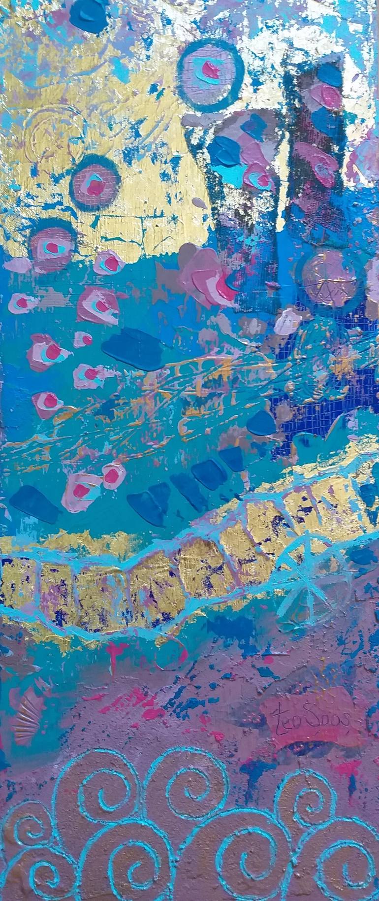 Underwater Painting by Teo Soos | Saatchi Art