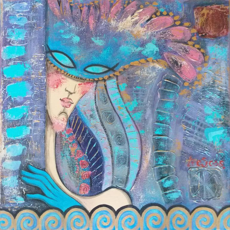 Dreaming of Venice B Painting by Teo Soos | Saatchi Art