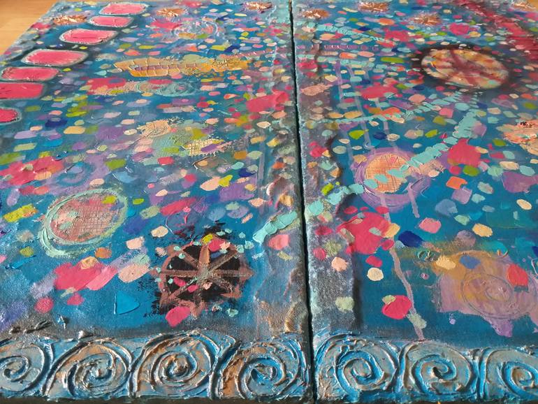 There is Balance in Our Universe Painting by Teo Soos | Saatchi Art