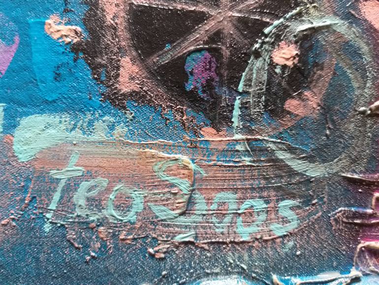 There is Balance in Our Universe Painting by Teo Soos | Saatchi Art