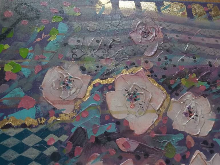 Grateful for the Abundance Painting by Teo Soos | Saatchi Art