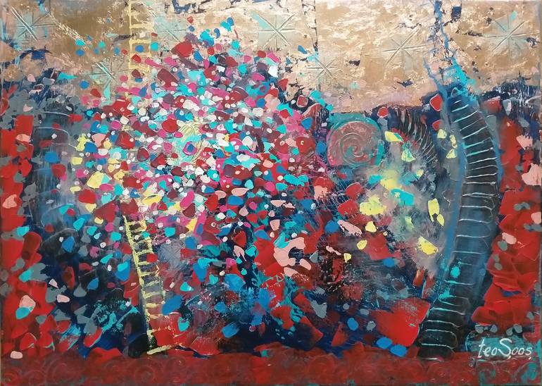 The Evening Star 7 Painting by Teo Soos | Saatchi Art