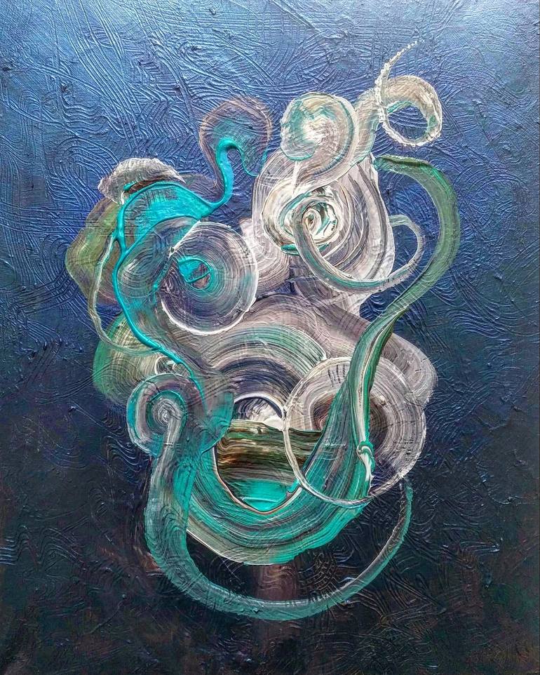 The Mermaid's Voice Painting by Sarah-Anne Perry | Saatchi Art