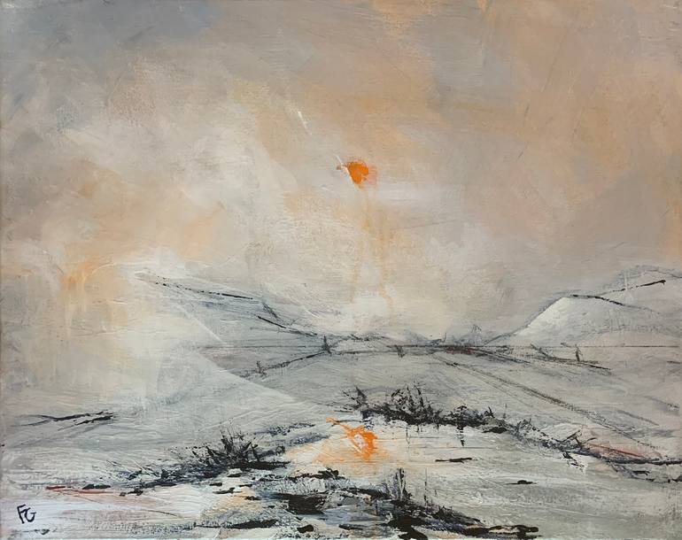 Winter Solstice Painting by Fiorenza Gorini | Saatchi Art