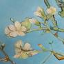 Almond Tree Blossom Painting by Zoran Boskovic | Saatchi Art