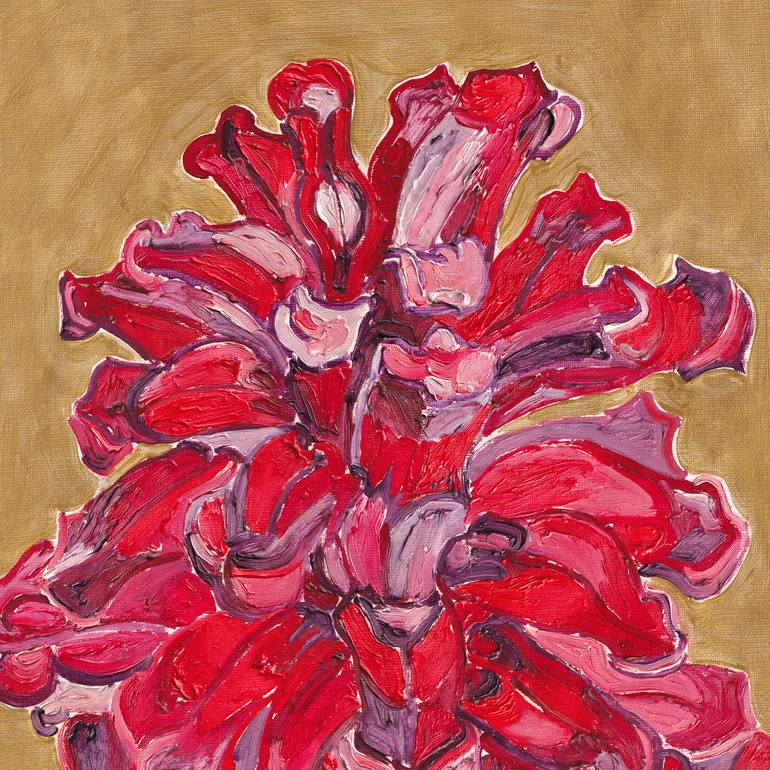 Pinecone oil painting botanical impressionism Painting by Vitali ...