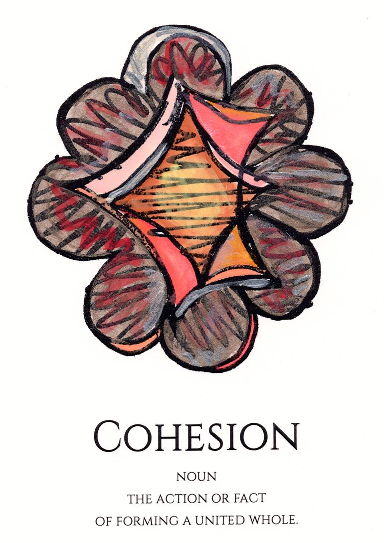 Cohesion Painting by JJ Hogan | Saatchi Art