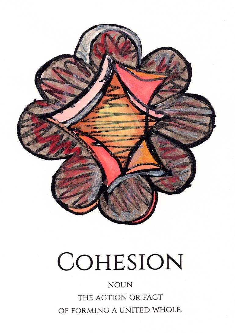 Cohesion Painting by JJ Hogan | Saatchi Art