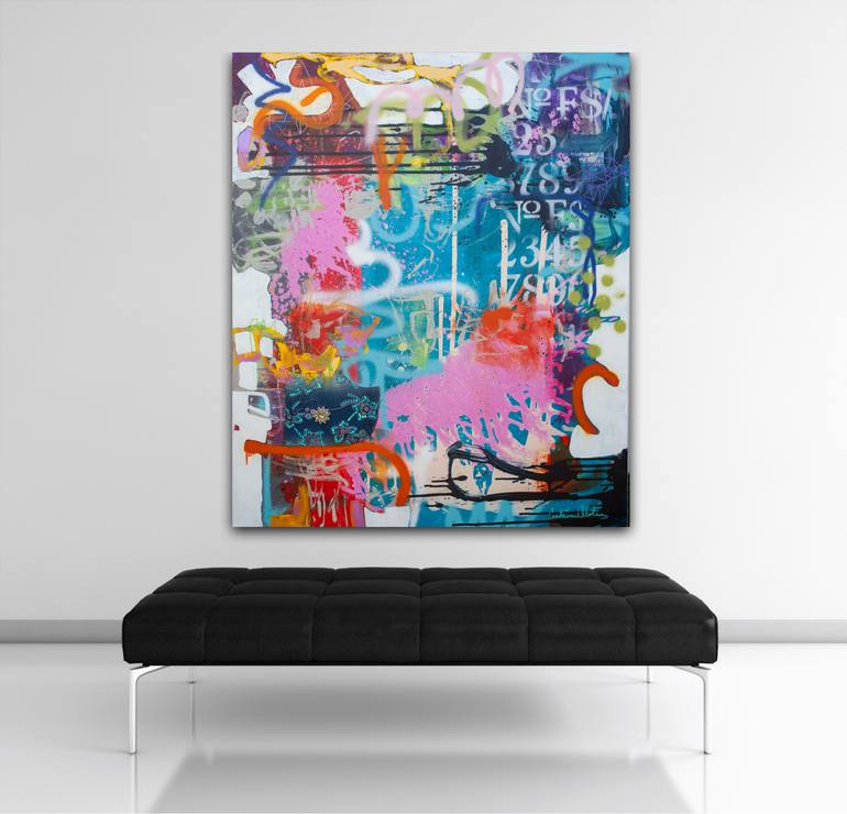 Cachinnate Painting by Carolina Alotus | Saatchi Art