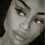 Blacchyna Drawing by Genesis Emmanuel | Saatchi Art